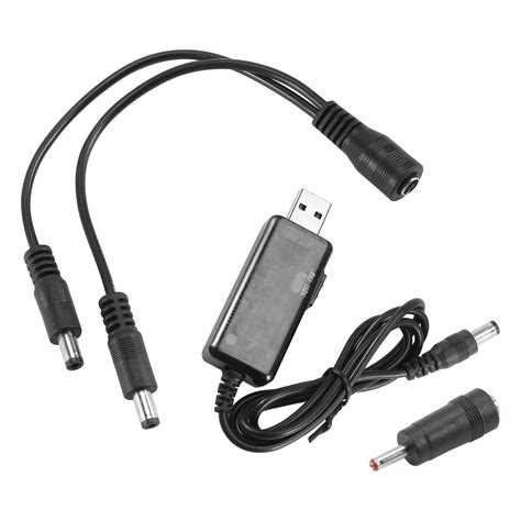 Usb Boost Cable 5V Step Up To 9V 12V Dc Voltage Converter 1A Step Up