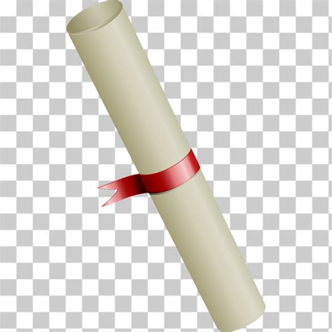 Free Svg Vector Image Of University Degree Diploma With A Ribbon
