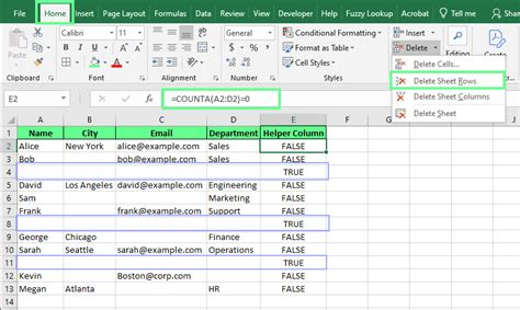 Remove Blank Rows In Excel 4 Easy Methods David Makoko