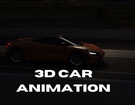 3d Car Animation Behance
