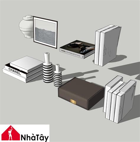 5267 Combo Decor On Self Sketchup Model Free Download