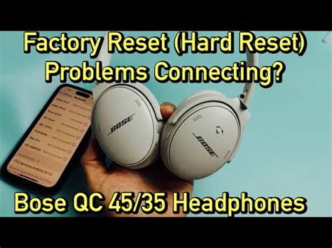 How To Reset Bose Quietcomfort Soft Hard Reset Audiogrounds