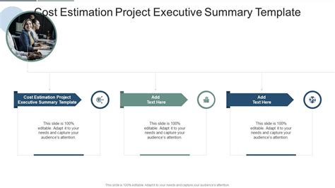 Cost Estimation Project Executive Summary Template In Powerpoint And Google Slides Cpb PPT