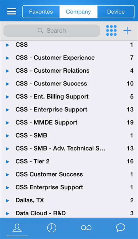 Display Contacts