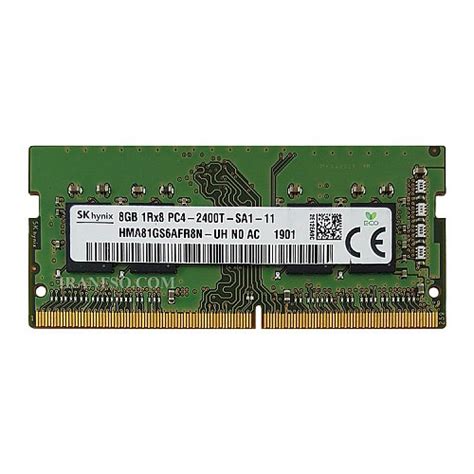 رم لپ تاپ 8 گیگ Sk Hynix Ddr4 2400 Mhz 1 2v یکسال گارانتی کامپیوتر افق