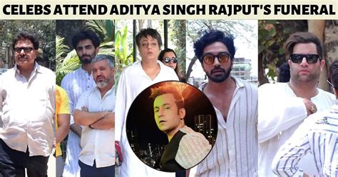 Rajiv Adatia Rohit K Verma And Others Attend Last Rites Of Aditya