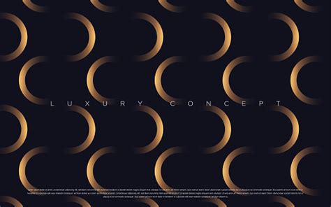 럭셔리 다크 골드 괴리 패턴과 황금 라인 블랙 프리미엄 배경 포스터 프리미엄 디자인에 대한 풍부한 배경 0명에 대한 스톡 벡터 아트 및 기타 이미지 Istock