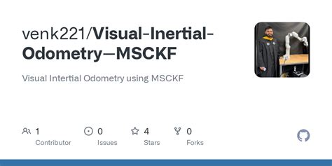 Github Venk Visual Inertial Odometry Msckf Visual Intertial
