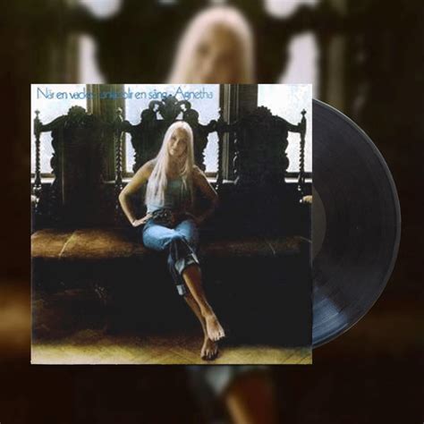Agnetha Faltskog Abba NAR EN VACKER TANKE BLIR EN SANG Klub Starej