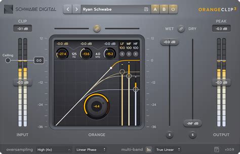 Orange Clip By Schwabe Digital Clipper Plugin Vst3 Audio Unit Aax