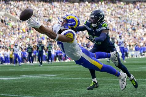 Rams Tutu Atwell Puka Nacua Catch Eyes Of 49ers Defense Los