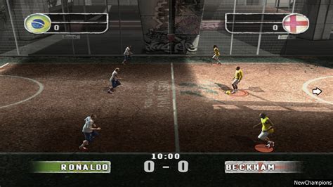 FIFA Street Brazil Vs England YouTube