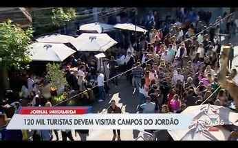 Jornal Vanguarda 120 mil turistas devem passar por Campos do Jordão