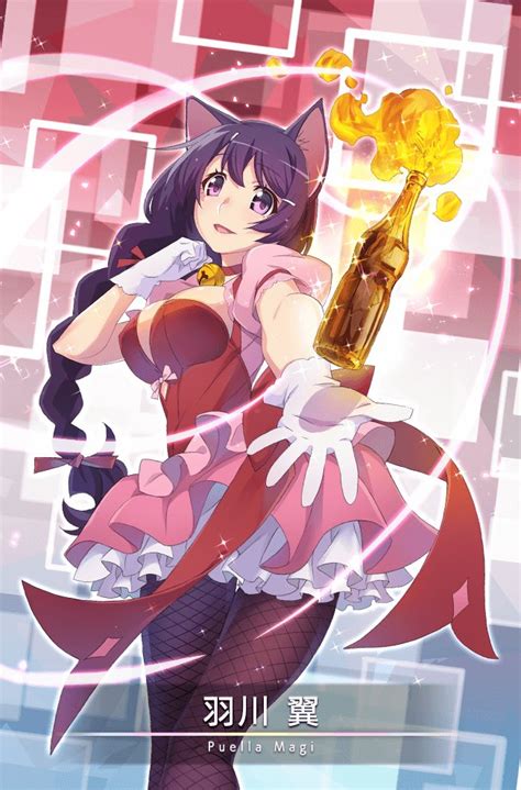 Hanekawa Tsubasa Mahou Shoujo Madoka Magica And 2 More Drawn By