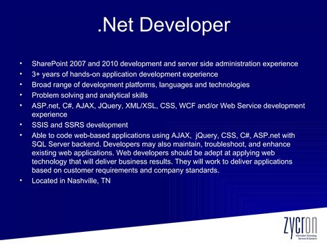 Dotnet Apps Mgr Ppt