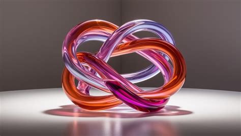 A Pair Of Interlocking Rings Made By The Company Premium Ai Generated Image