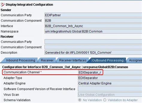 Bulk Edi Receiver Comunication Channel Edi Separator Sap Pi Po Sap