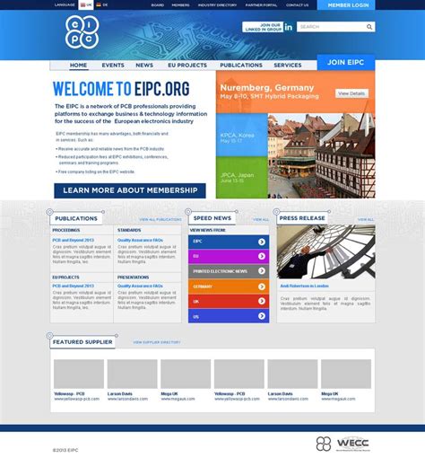 Eipc Website A Network Of Pcb Professionals Providing Platforms To