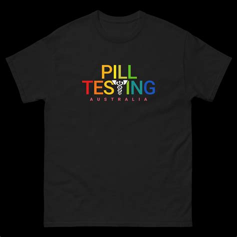 PTA Pride Unisex Classic Tee Pill Testing Australia