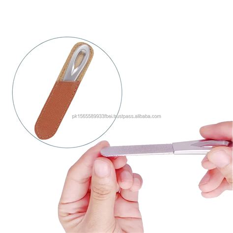 Custom Double Side Nail Files With Logo Nail File 80 100 180 Grit