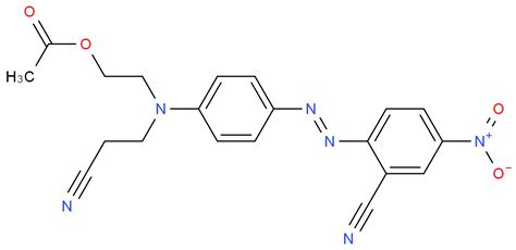 2 2 Cyanoethyl 4 2 Cyano 4 Nitro Phenyl Diazenylphenyl Amino Ethyl