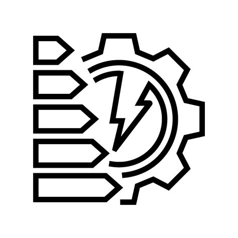 Energy Efficiency Green Living Line Icon Vector Illustration Vector Art At Vecteezy
