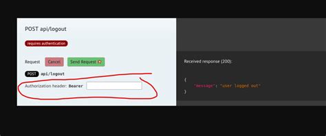 Authorization Header Input Not Showing For Try It Out Functionality Issue Knuckleswtf