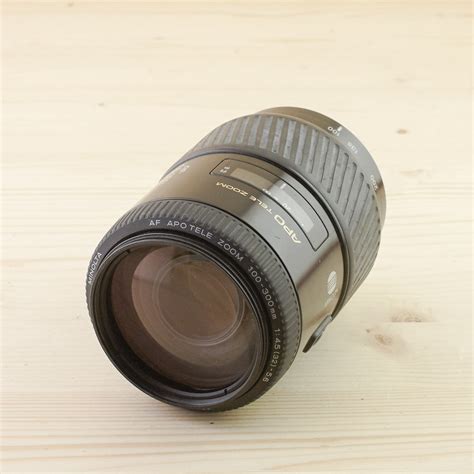 Minolta Af 100 300mm F 4 5 5 6 Apo Exc West Yorkshire Cameras