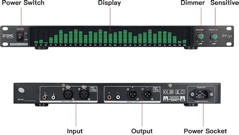 Bds Pp 31 Digital Audio Spectrum Analyzer Green 1u Philippines Ubuy