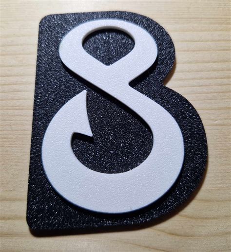 B8 Logo Cs2 By Mikkel Hedegaard Download Free Stl Model