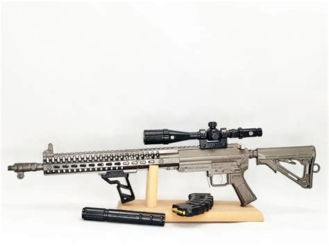Модель штурмовой автоматической винтовки MK47 в масштабе 1:3 купить по ...