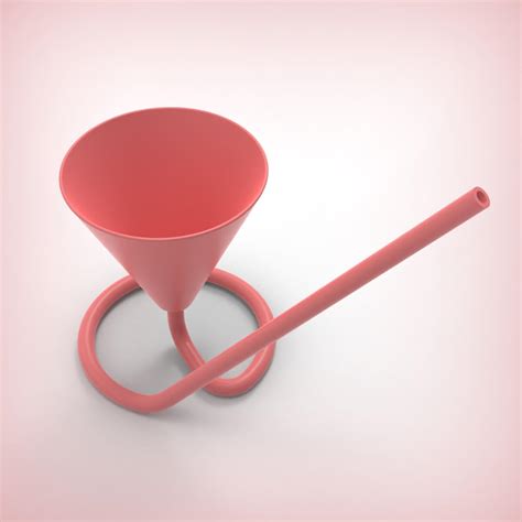 Printable Mocktail Glass 3d Model By Furqan03