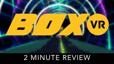 Boxvr Minute Review Htc Vive Youtube