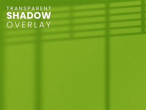 투명한 창 그림자 오버레이 템플릿 무료 Psd 파일