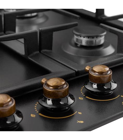 Solthermic® Placa Gas Bl032 Negra Rustica De 70 Bermello
