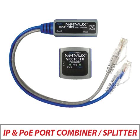 Ip And Poe Port Combiner Splitter Vi00103 ∙ Doris Cctv