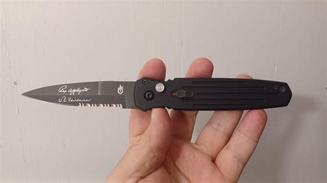 Gerber Covert Auto. Current EDC. : r/Switchblades