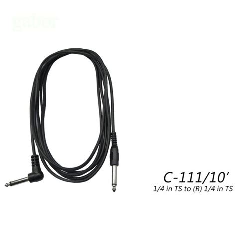 Stander C 111 10呎導線 1直頭 1L頭 吉他導線黃石樂器 蝦皮購物