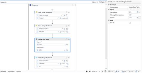 How To Join 2 Datatable In 3rd Datatable Activities Uipath