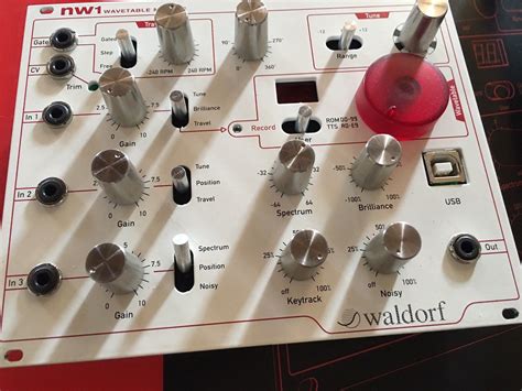 MATRIXSYNTH Waldorf NW1 Eurorack Module Wavetable VCO