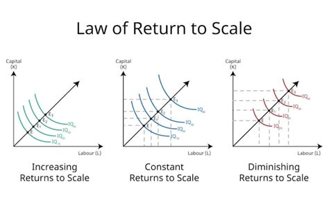 premium vector law of return to scale in economics for increasing