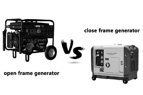 Open Frame Vs Closed Frame Generator BISON