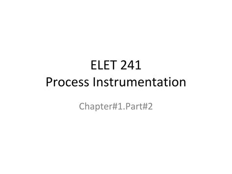 basic instrument ppt