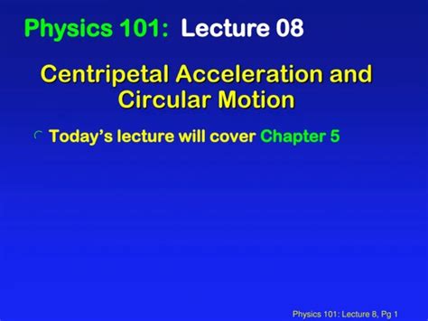 PPT Centripetal Motion PowerPoint Presentation Free Download ID