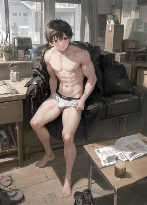 Hot Guy Wearing Underwear Ai By Ghostics On Deviantart