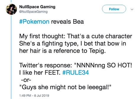 Hnnng Feet Gym Leader Bea Know Your Meme