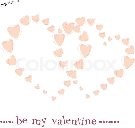 Hearts Stock Vector Colourbox