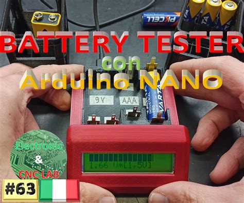 Battery Tester With Arduino Nano 5 Steps Instructables
