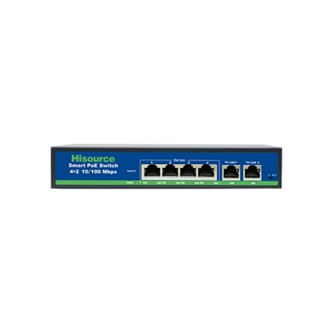 Hisource 4 Port Poe Switch 2 Port Uplink Fiyatı