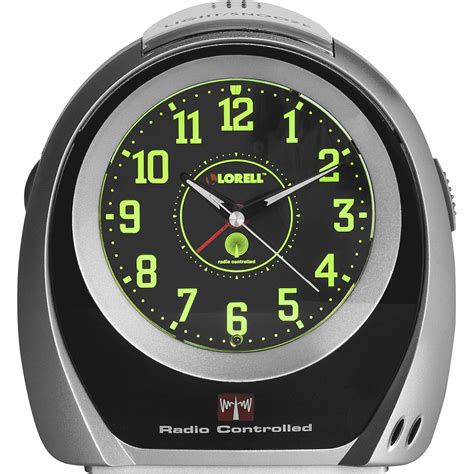 Lorell Atomic Set Alarm Desk Clock Walmart Com